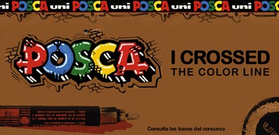 1º CONCURSO DE GRAFFITI UNI-POSCA - Lovecolors octubre 2025