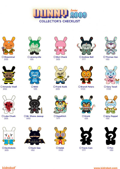 Dunny series 2009 - Lovecolors julio 2025